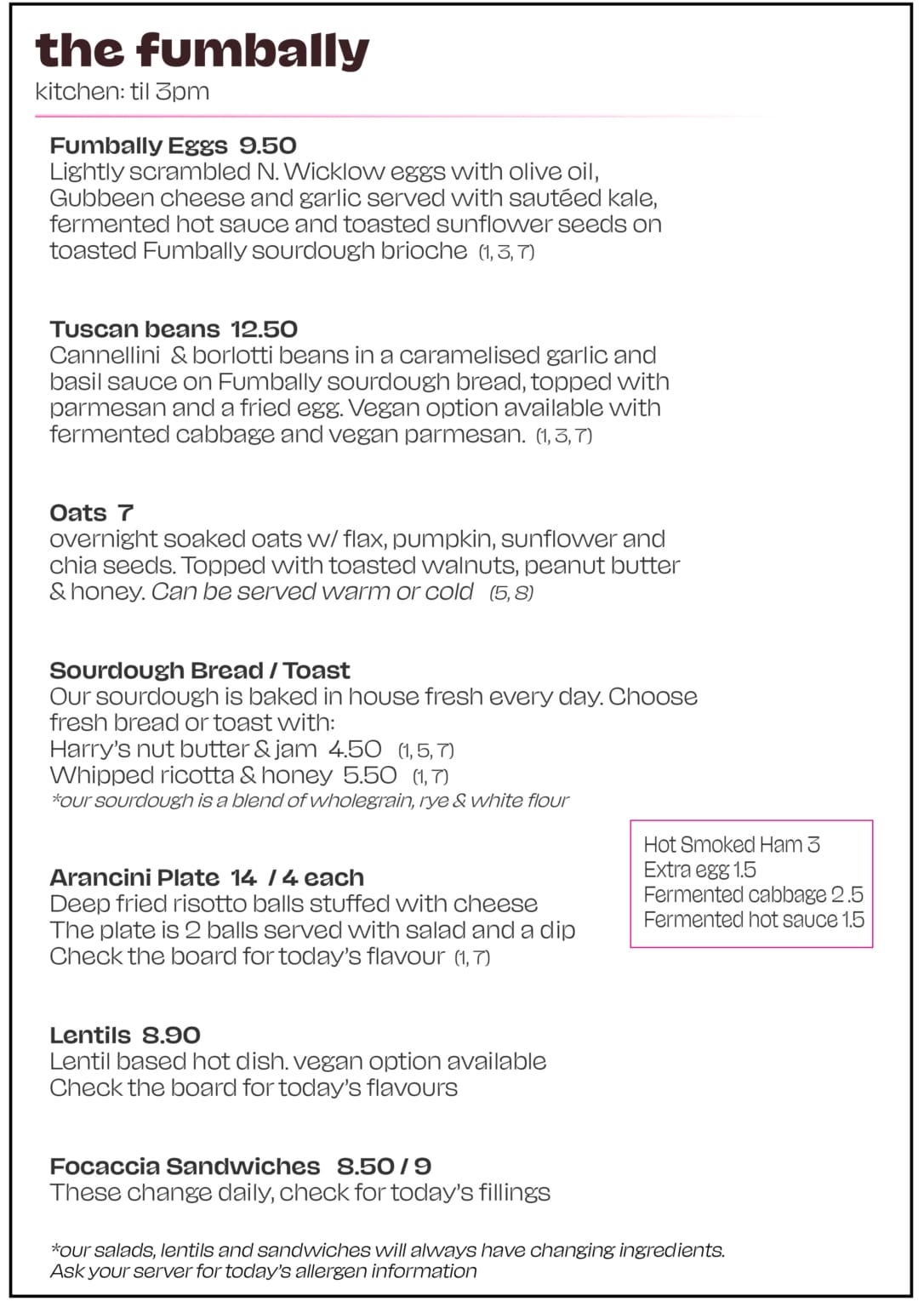 Cafe – The Fumbally