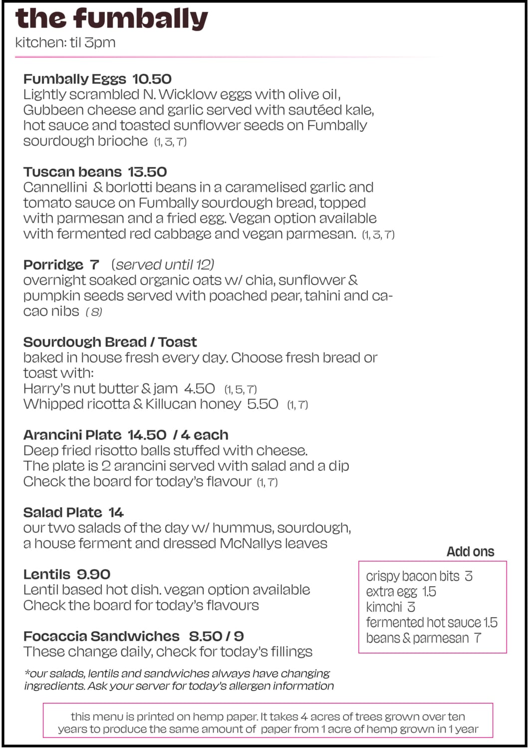 Cafe – The Fumbally