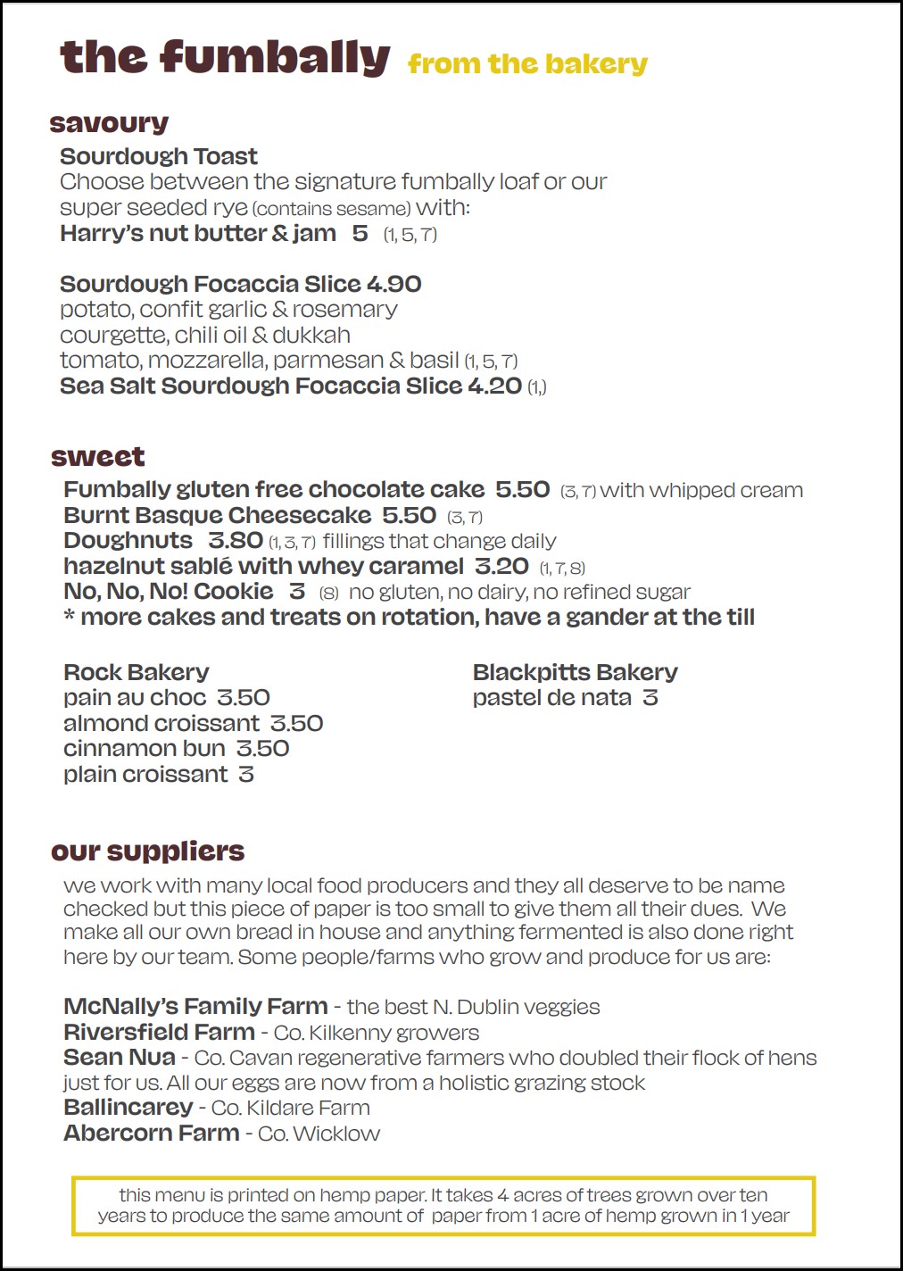 Cafe | The Fumbally