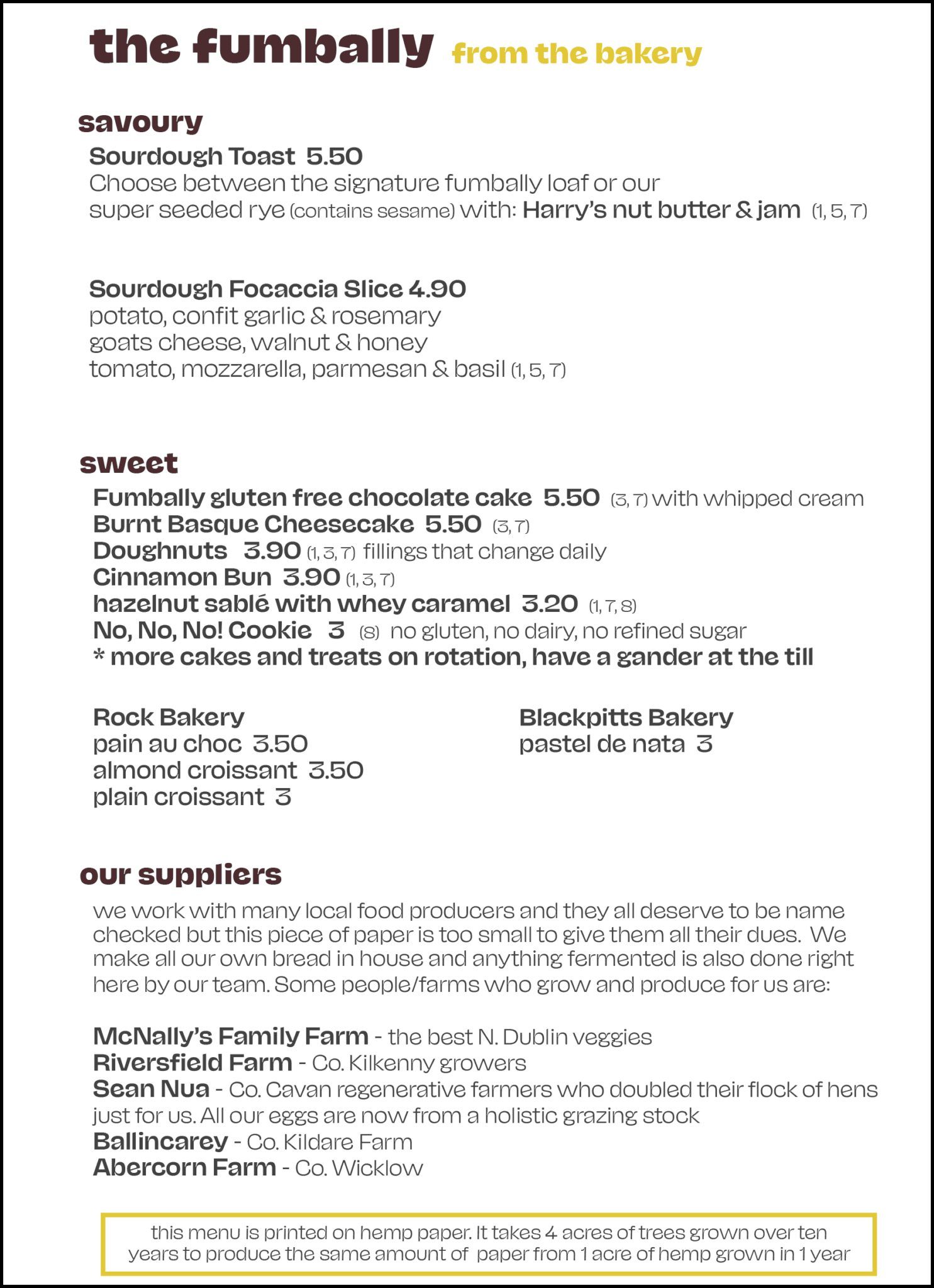 Cafe | The Fumbally